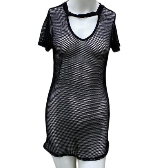 Hot Topic | Dresses | Mesh Punk Netting Dress | Poshmark